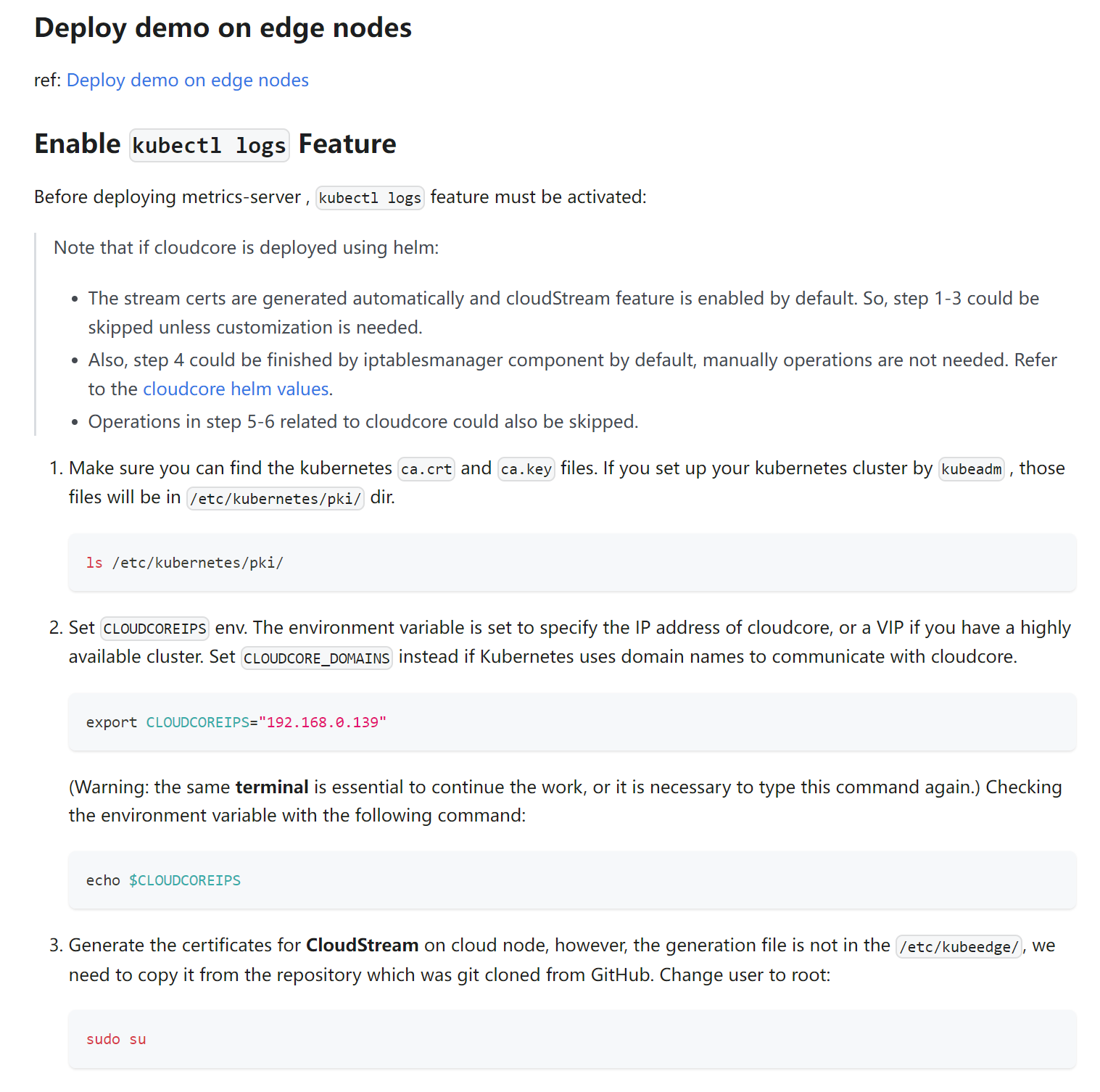 KubeEdge 部署 | KubeEdge